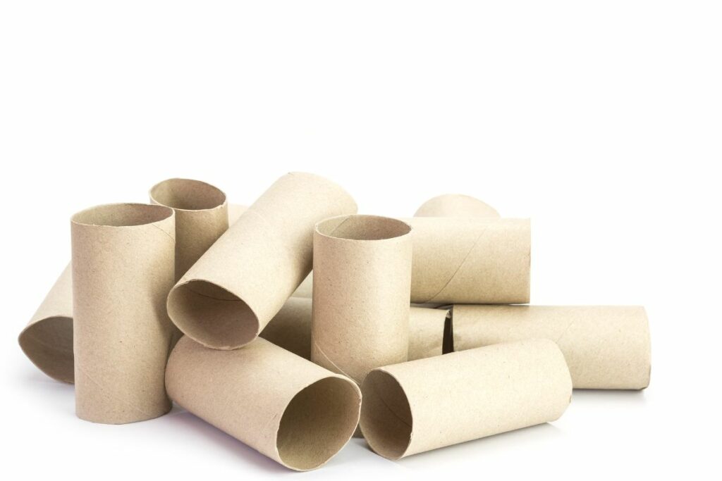 How To Use Toilet Paper Tubes To Make Craft Shapes - Sunshine Crafts