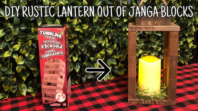 15 Best Jenga Block Crafts to Try Today - Sunshine Crafts